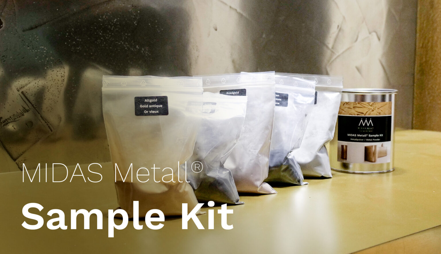 MIDAS Metall® - Sample Kit